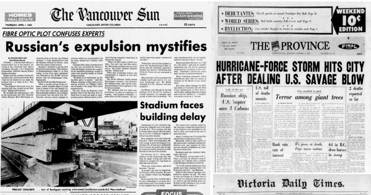BC Historical Newspapers | Fraser Valley Regional Library
